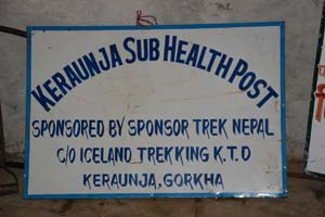 Sub Healthpost keronja